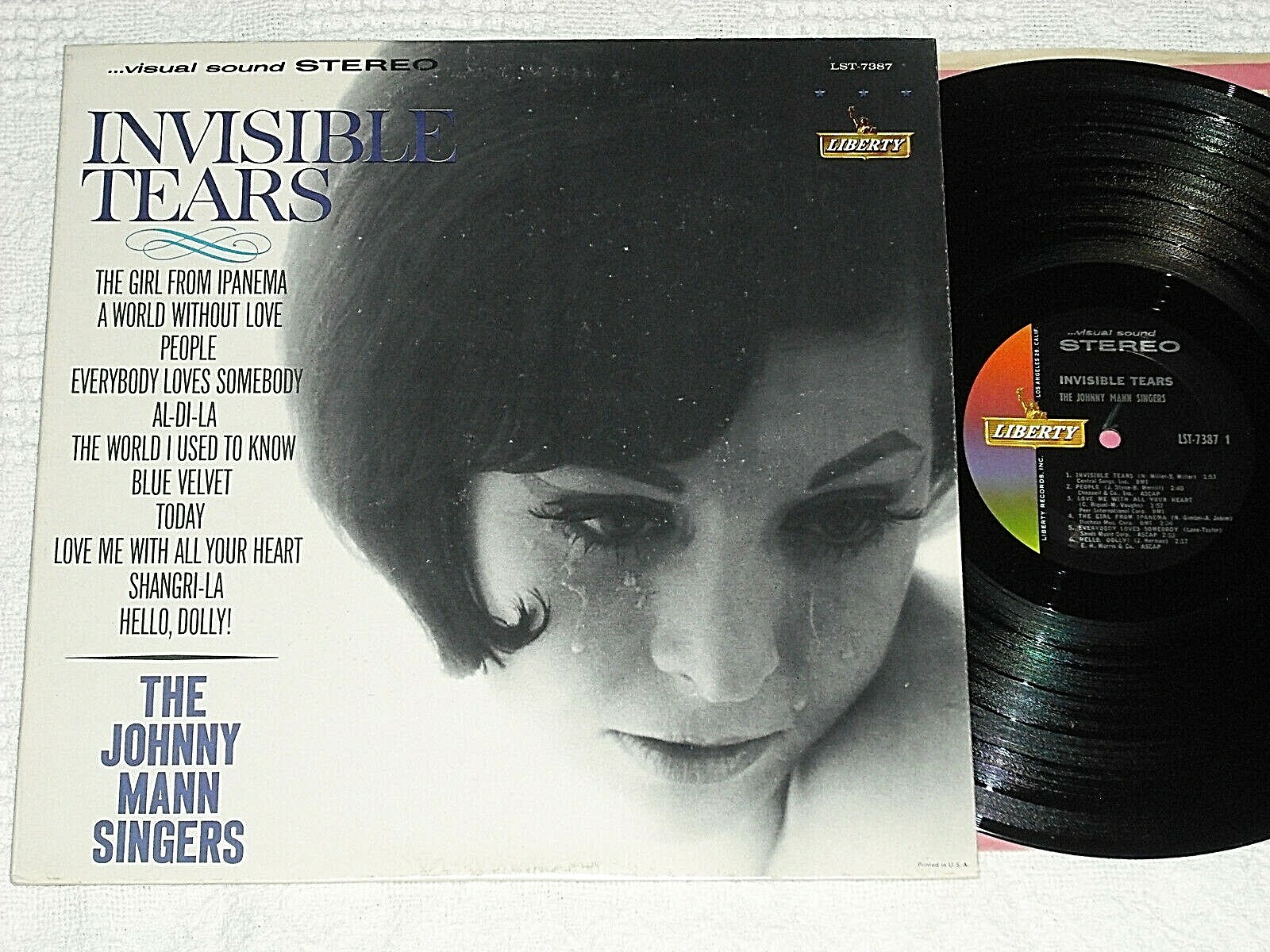 JOHNNY MANN SINGERS-Invisible Tears (1964) Stereo LIBERTY LP | eBay