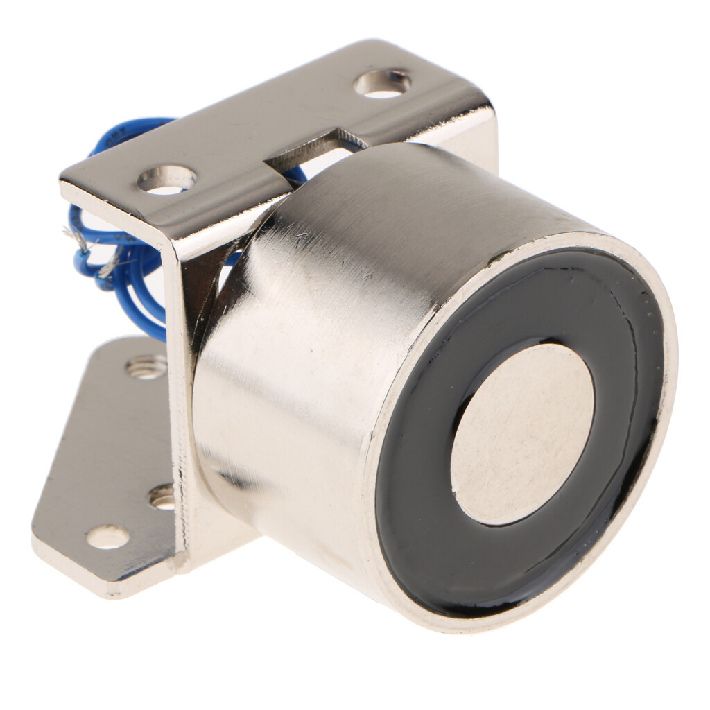 DC 12V Electric Magnetic Lock Electromagnetic Door Access Control 110LB ...