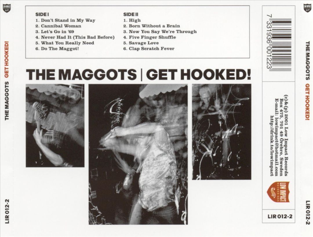 THE MAGGOTS - GET HOOKED! NEW CD 7331936001223 | eBay