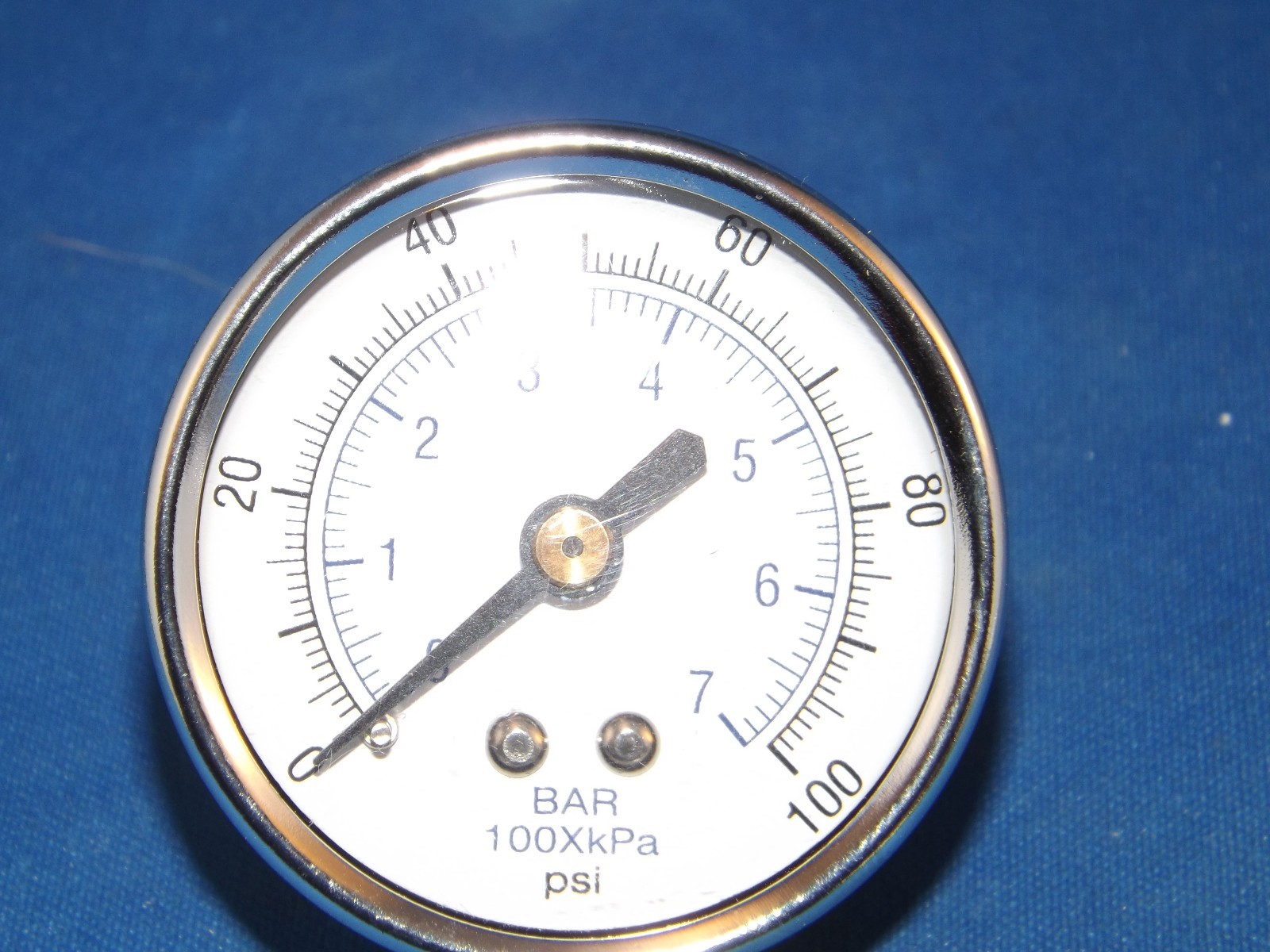 1170013P MTM Air Gauge 2" 100# 1/4CBM | eBay