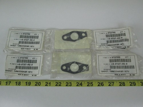 New NOS Turbocharger Gasket Lot of 6 Part number 97227012 8-97227-012-0 ...
