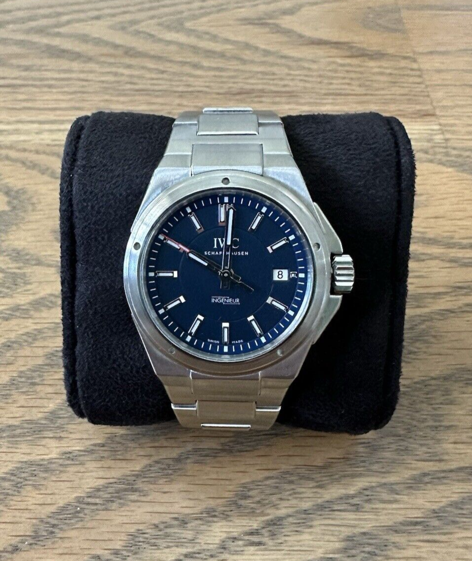 IWC Ingenieur Laureus IW323909 Blue Dial, Serviced 10/24, W Extra ...