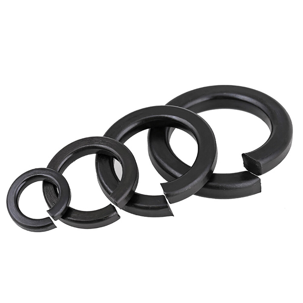 Schwarz Federringe Federscheiben M2 M3 M4 M5 M6-M30 Federring 8 ...