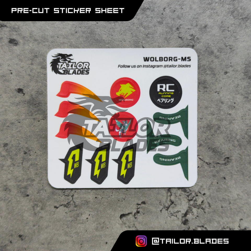 Pre-Cut Beyblade Stickers HMS MS G V2 V S F Dragoon Dranzer Driger ...