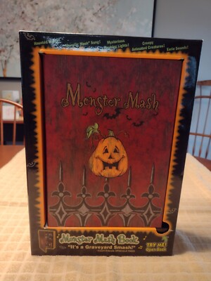Halloween Monster Mash Animated, Musical & Lighted Book By Blue Ridge ...