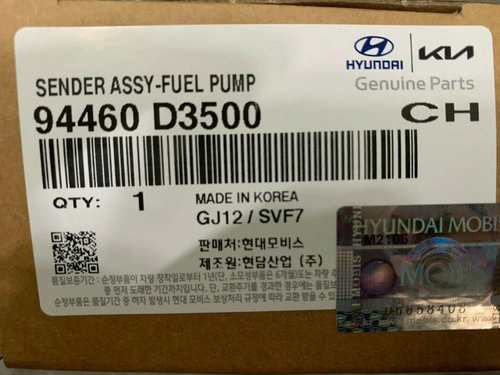 OEM 94460-D3500 Fuel Pump Sender Assy Sending Unit Ups# for Kia ...