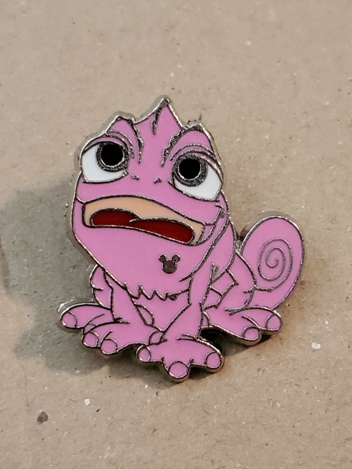 Disney Pins 2014 Hidden Mickey #1 of 5 Pink Pascal Chameleon Tangled ...