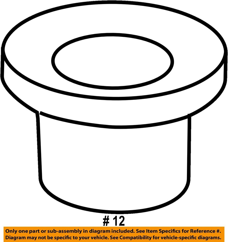 GM OEM 10-24 ATS Windshield Wiper Washer Components-Washer Pump Grommet ...