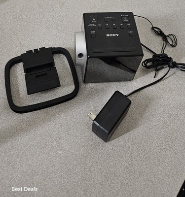 Sony Cube ICF-C1PJ Clock Radio w/Nature Sounds & Projection icfc1pj | eBay