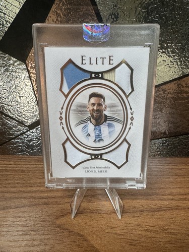 Lionel Messi Futera Elite 2022 Game Used Memorabilia Card 08/21 ...