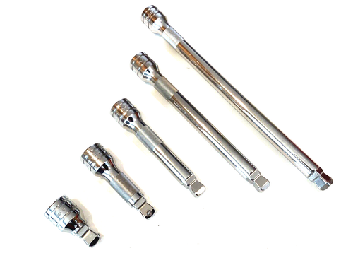 Snap On 305SXWP 5 Piece 1/2” Drive Wobble PLUS Knurled Socket Extension ...