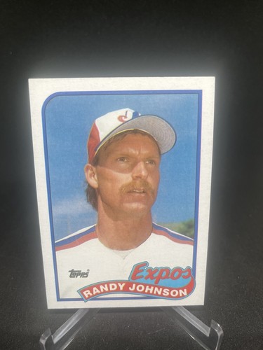 1989 Topps Randy Johnson Rookie Montreal Expos #647 | eBay