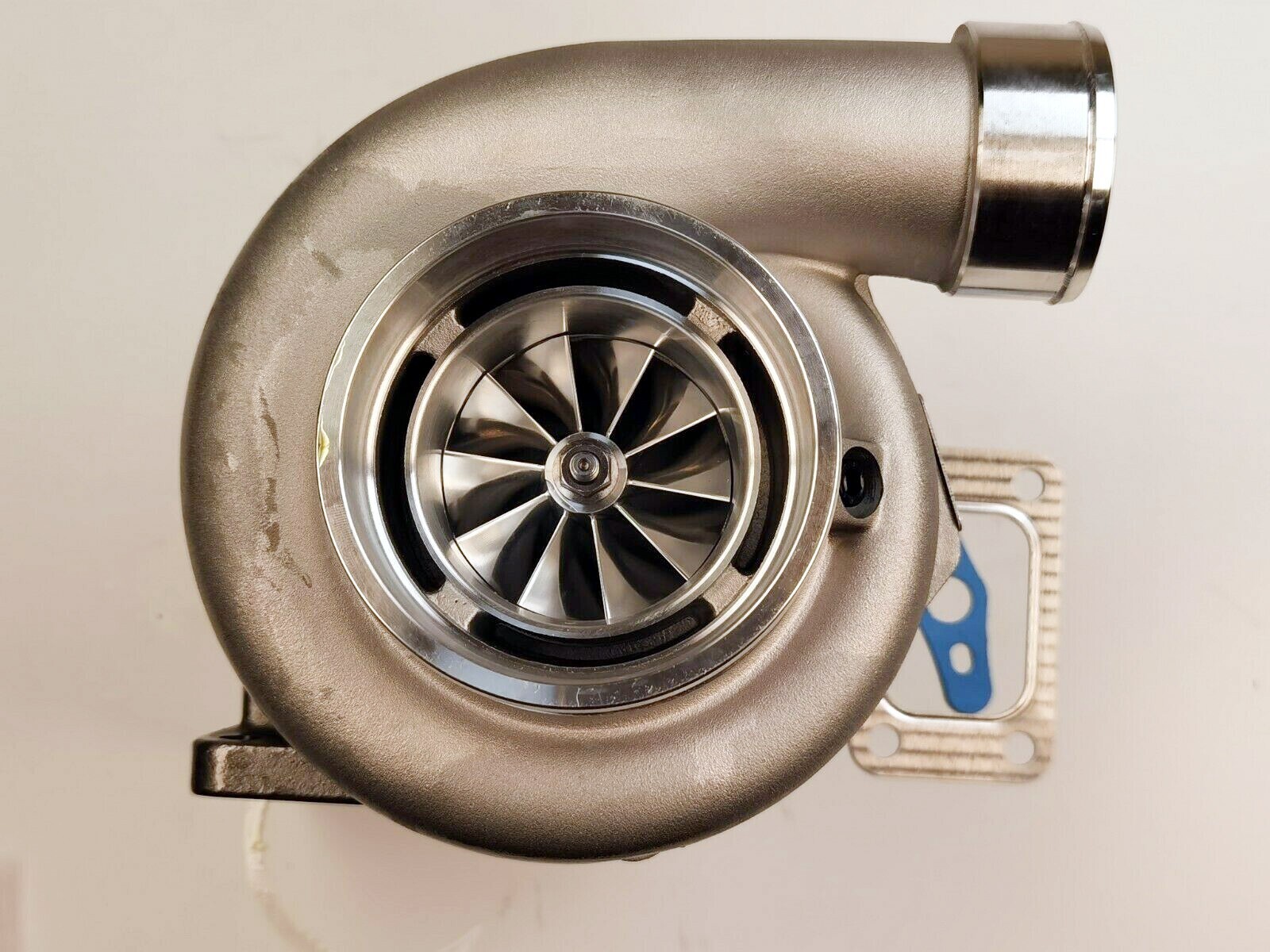 Fit GTX3582R GT35 A/R.70 Cold A/R.82 T4 4 Bolt Dual Ball Bearing Turbo ...