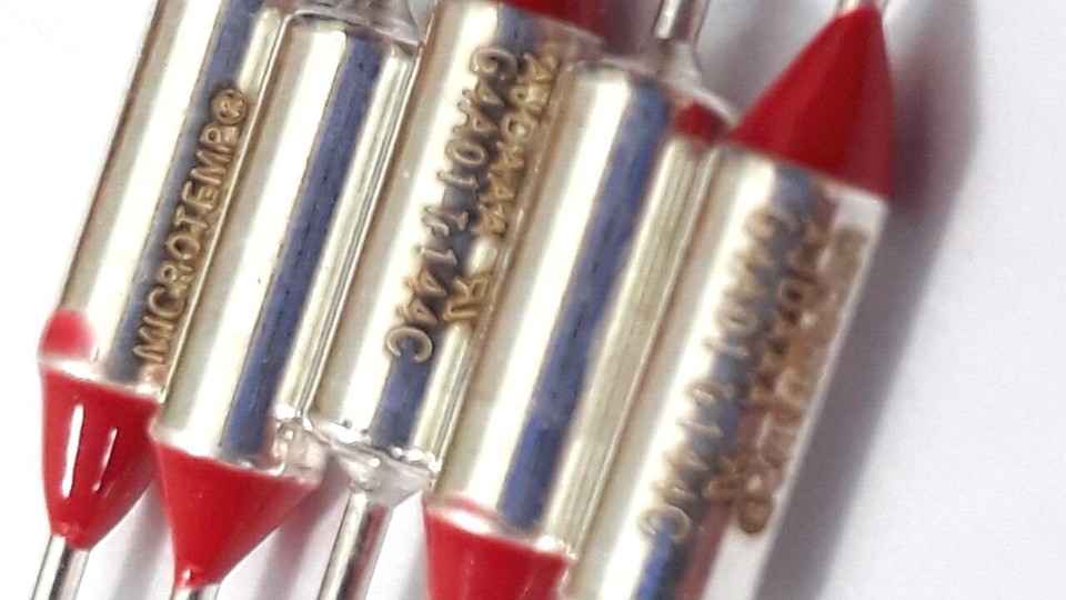 X5 EACH MICROTEMP G4A01 G4AO1 144C THERMAL CUTOFF FUSES | eBay