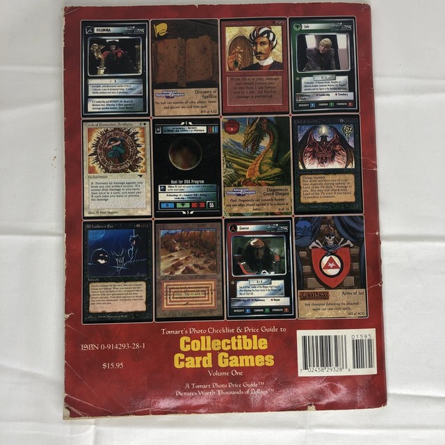 Tomart's Photo Checklist & Guide to Collectible Card Games B13 for sale ...