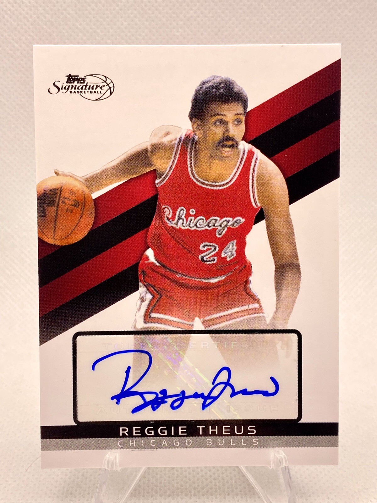 2009 Topps Signatures Reggie Theus #TSA-RT AUTO 271/940 Bulls | eBay