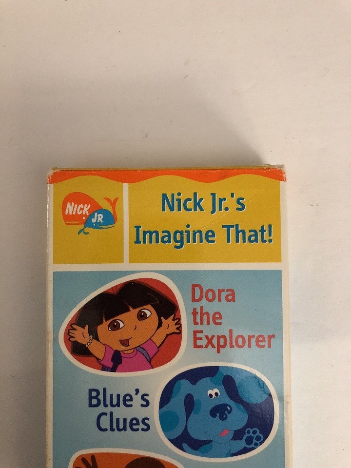 Nick Jr.'s Imagine That(2001 VHS)Nickelodeon-TESTED-RARE VINTAGE-SHIPS ...