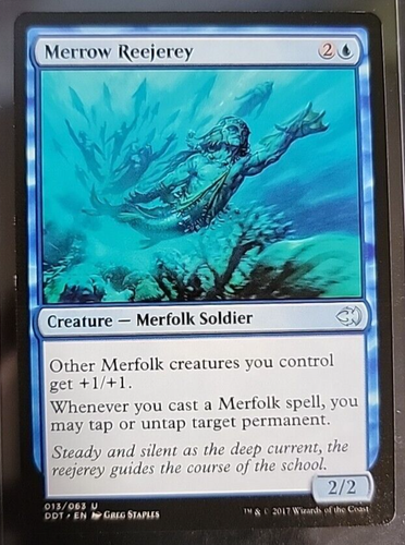 Merrow Reejerey [Duel Decks: Merfolk vs. Goblins] Magic MTG | eBay