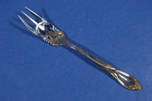 1 x Yamazaki Cache Gold Accent Stainless Dinner Fork 7 5/8” Japan | eBay