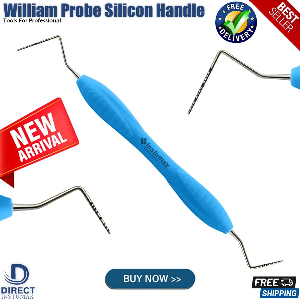Dental Dentist Perio Probe UNC-15 Hygienist Examination Cleaning ...
