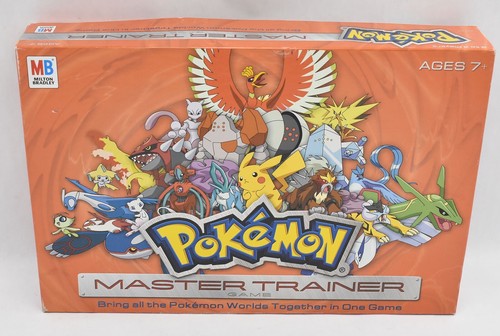 Pokemon Master Trainer Board Game Milton Bradley 2005 Not Complete | eBay