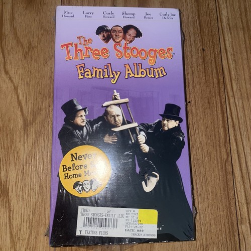 The Three Stooges Family Album VHS New, Sealed | eBay