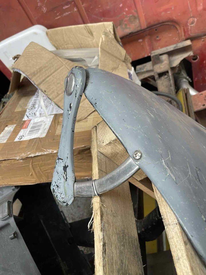 Original Ratty patina Fulton Sun Visor Chevrolet 3100 Hot Rod Stepside ...