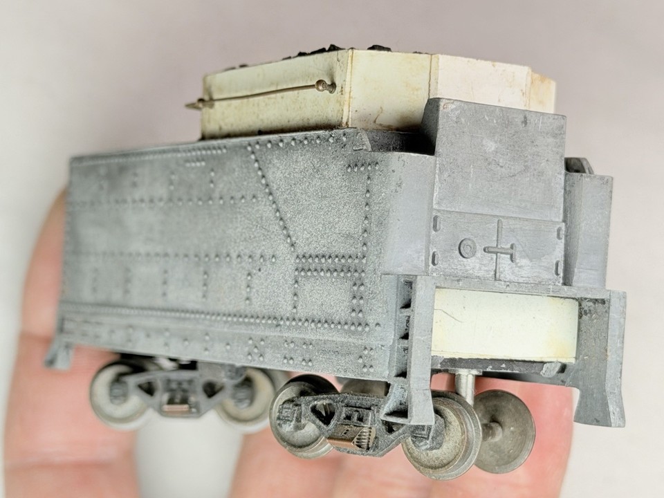 CUSTOM COAL BIN DIECAST TENDER HIGH SIDE PRR STEAM LOCOMOTIVE VINTAGE ...