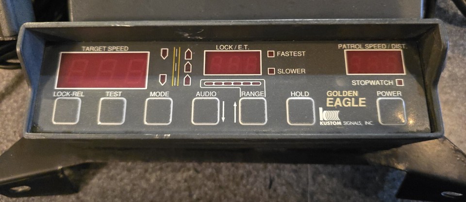 Kustom Signals Golden Eagle Radar system Tested Motorcycle mounts bmw ...