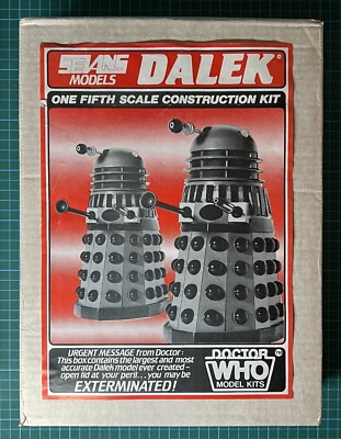 Doctor Who : Dalek 1/5 Scale Model Kit by Sevans 1984 | eBay