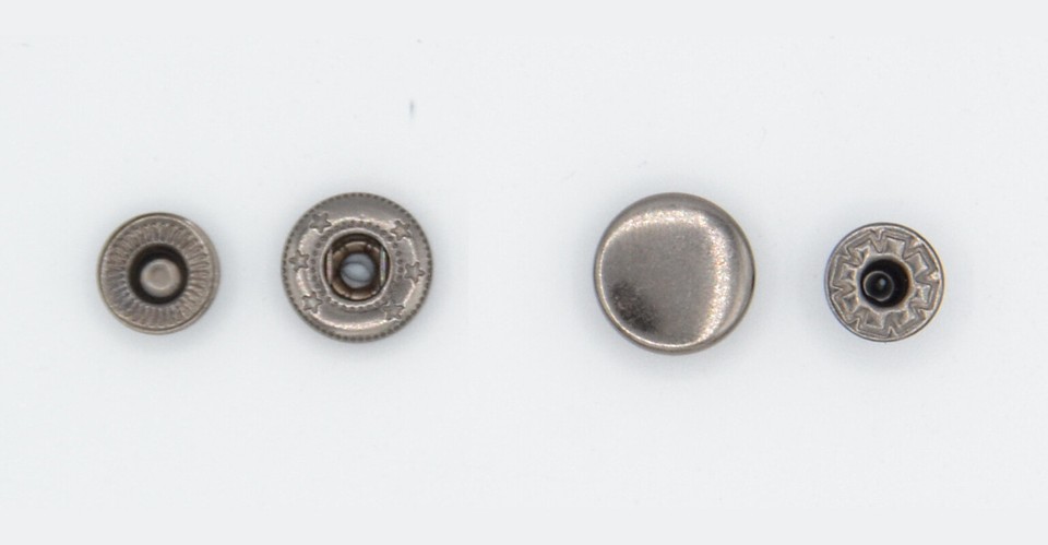 Pop Studs Heavy Duty Snap Fasteners Press Spring Poppers Buttons Crafts ...