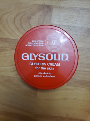 Glysolid Glycerin Skin Cream 3.38 oz / 100 ML Jar Vegan | eBay