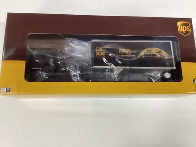 Athearn #90994 HO scale "Ford C with 28' UPS trailer" | eBay