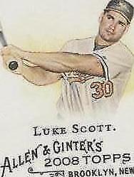 2008 Topps Allen & Ginter's - Luke Scott #42 Mini for sale online | eBay