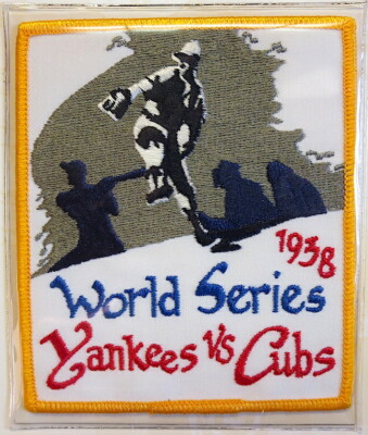 1938 WORLD SERIES ~ NEW YORK YANKEES vs CHICAGO CUBS Willabee & Ward ...