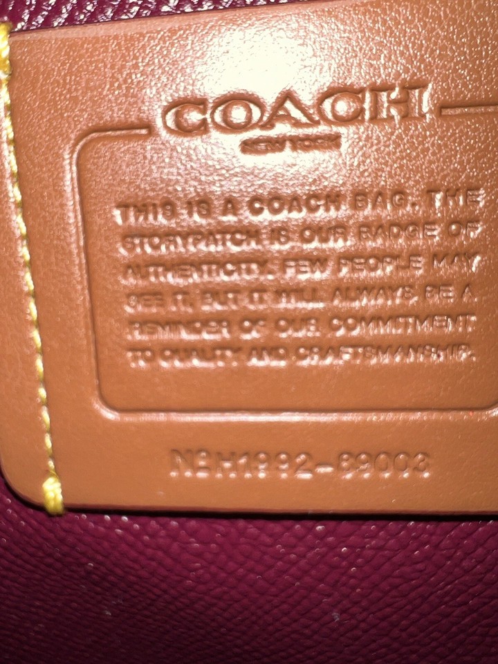 NWOT Coach Charlie Bucket Bag In Signature Canvas -Brass/Tan/Rust | eBay