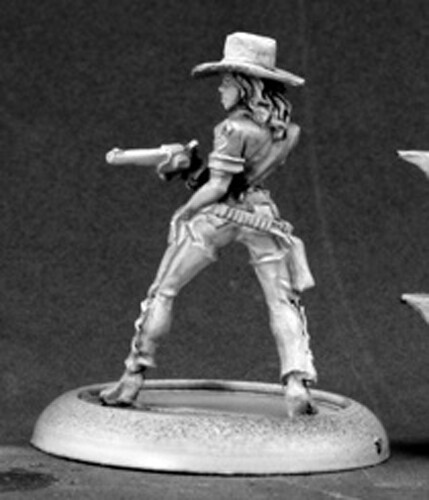 Reaper Miniatures Diamond Sue Dawson, Cowgirl #50111 Chronoscope RPG ...