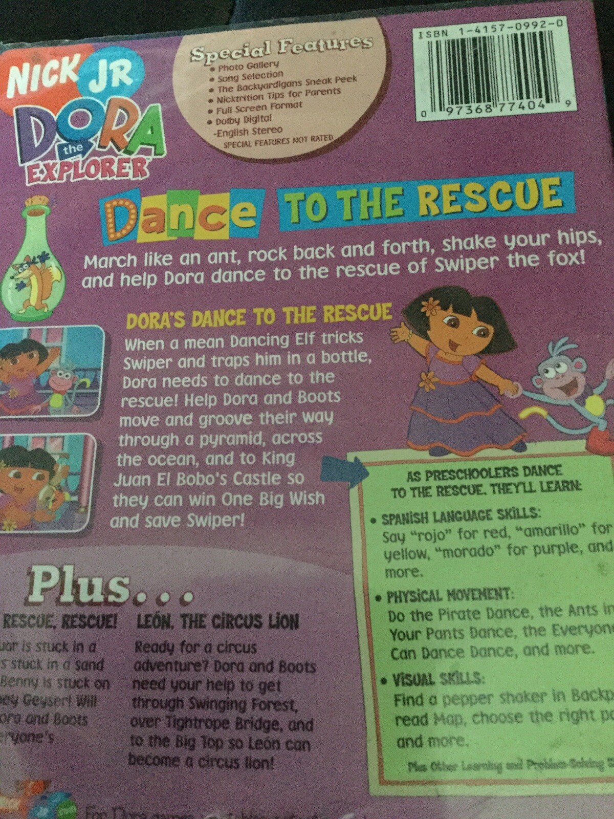 Dora the Explorer - Dance to the Rescue (DVD, 2005) 97368774049 | eBay UK