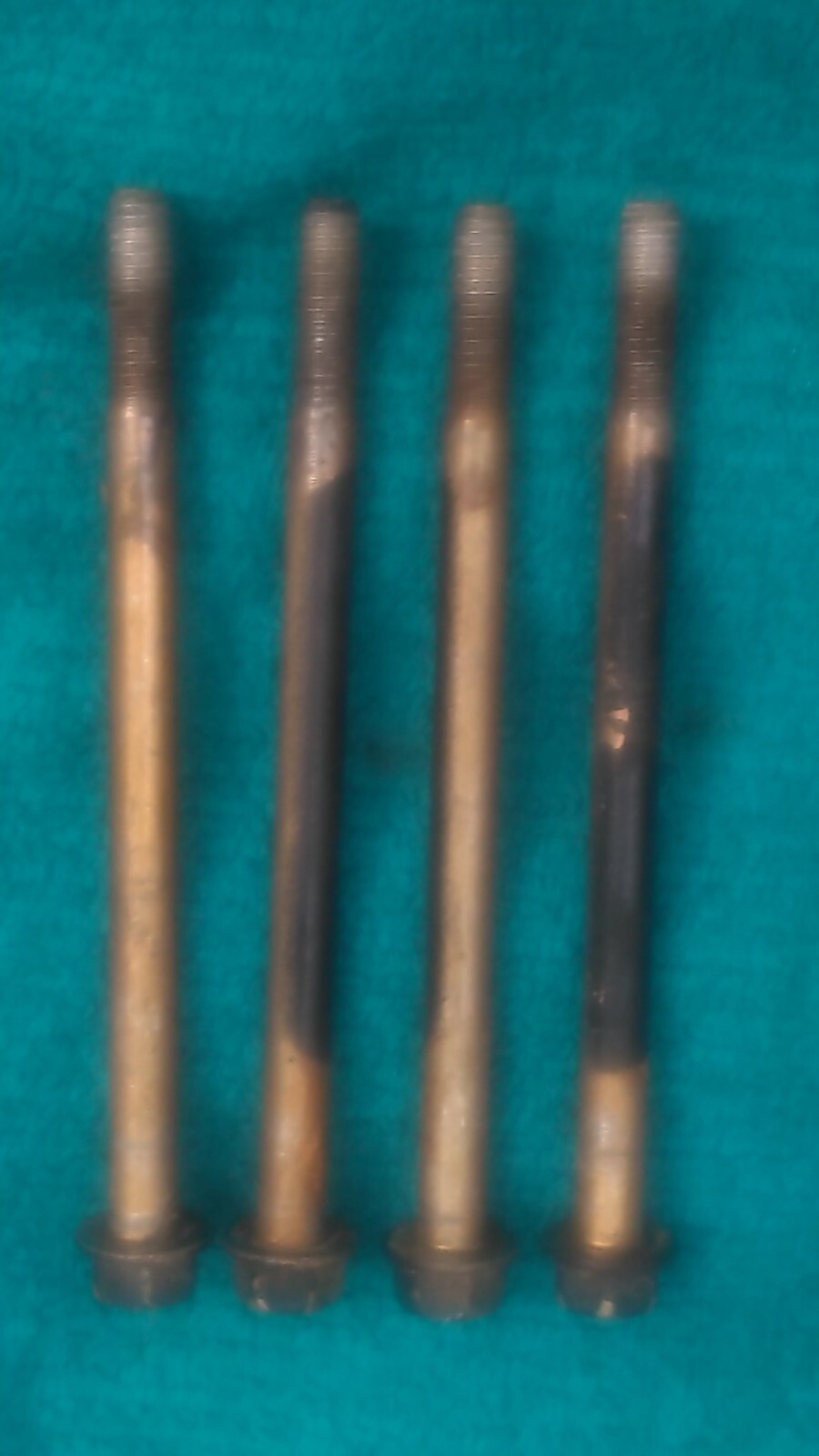 Exhaust Elbow Bolts Mercruiser V6 V8 w/Center Rise 10-43749 Set Of 4 | eBay