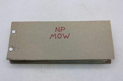 C1960 NORTHERN PACIFIC RAILWAY BOOK MOW MAINTENANCE OF WAY | eBay