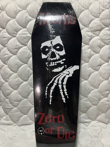 💀 ZERO x MISFITS Deck “ZERO OR DIE” - 10.5” [ 1st Collection / 300 Made ...