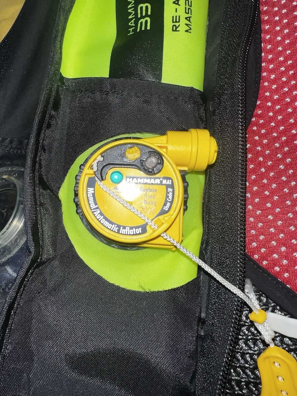 Black Mustang Elite 38 Automatic Inflatable Life Jacket PFD | eBay