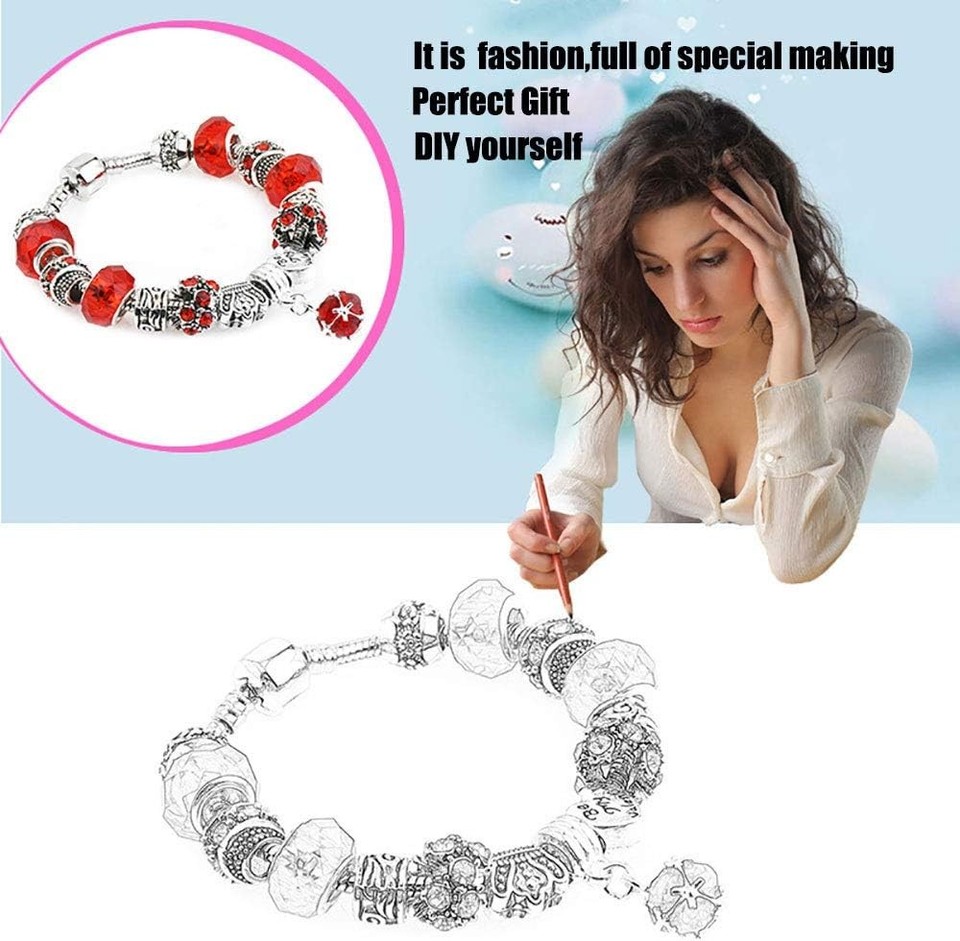 50pcs Assorted Dark Blue Resin Imitation Glass European Large Medium ...