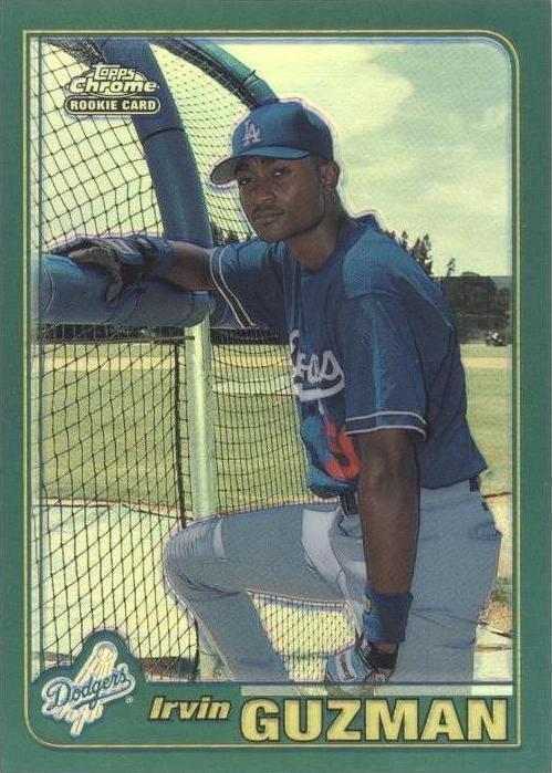 2001 Topps Traded & Rookies - Irvin Guzman #T261 Chrome Retrofractor ...