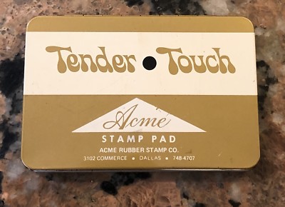 1960s Acme Metal Touch Stamp 4.5” x 3” Dallas, TX NOS | eBay
