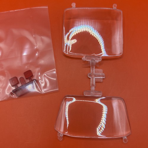 1969 Torino Cobra AMT Windshield Glass Lenses Model Parts 1:25 New L3 ...