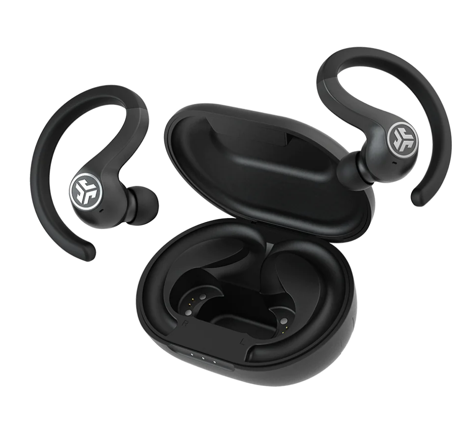 JLAB EBJBAIRSPTRBLK124 Air Sport True Wireless Headphones | Black ...