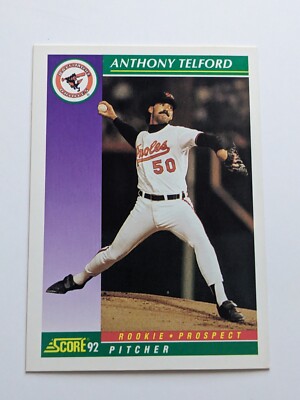 1992 Score Baseball - Rookie Prospect - #853 Anthony Telford ...