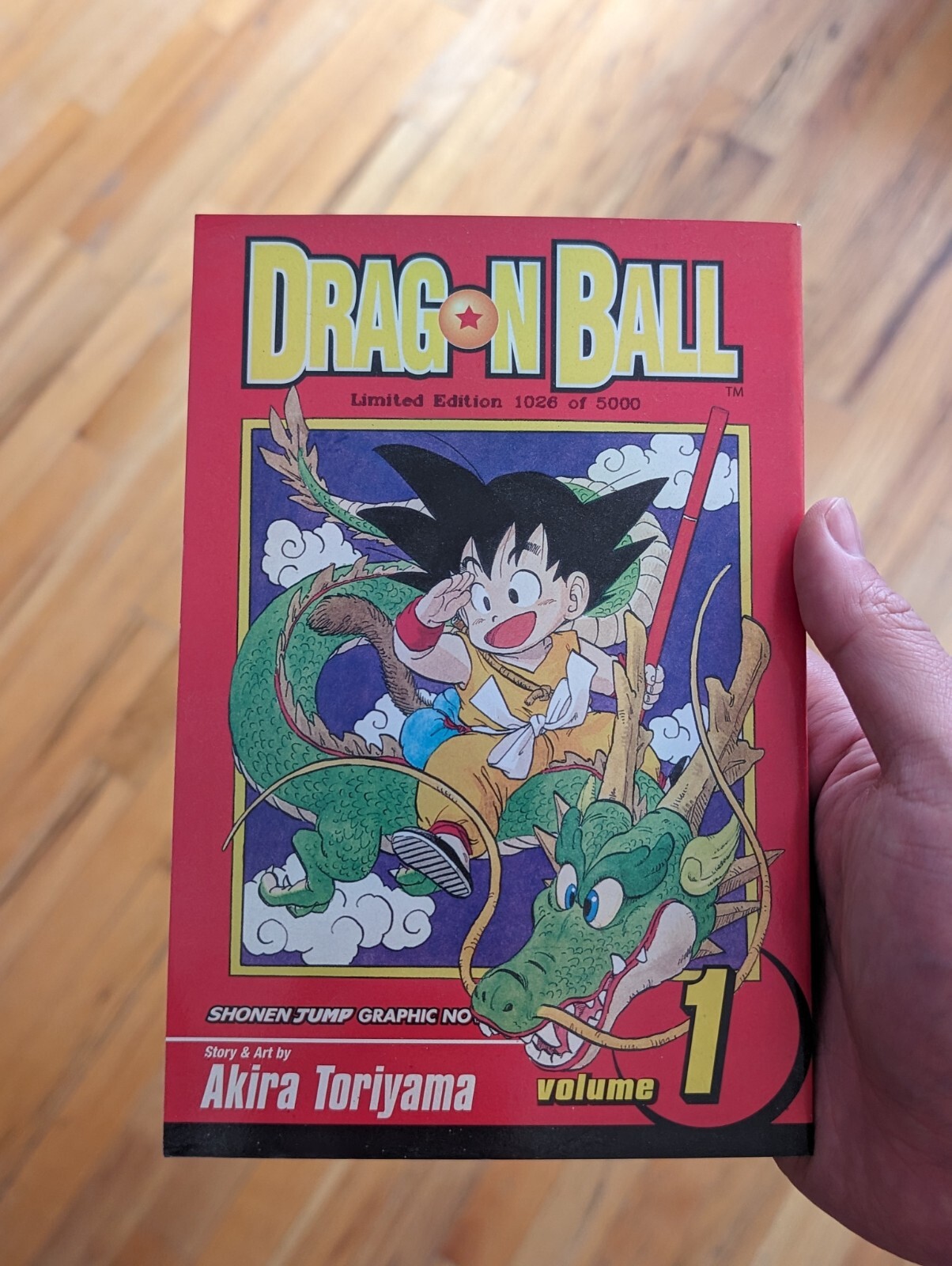 Dragon ball Volume 1 limited edition manga Holo Foil 1026/5000 Akira ...