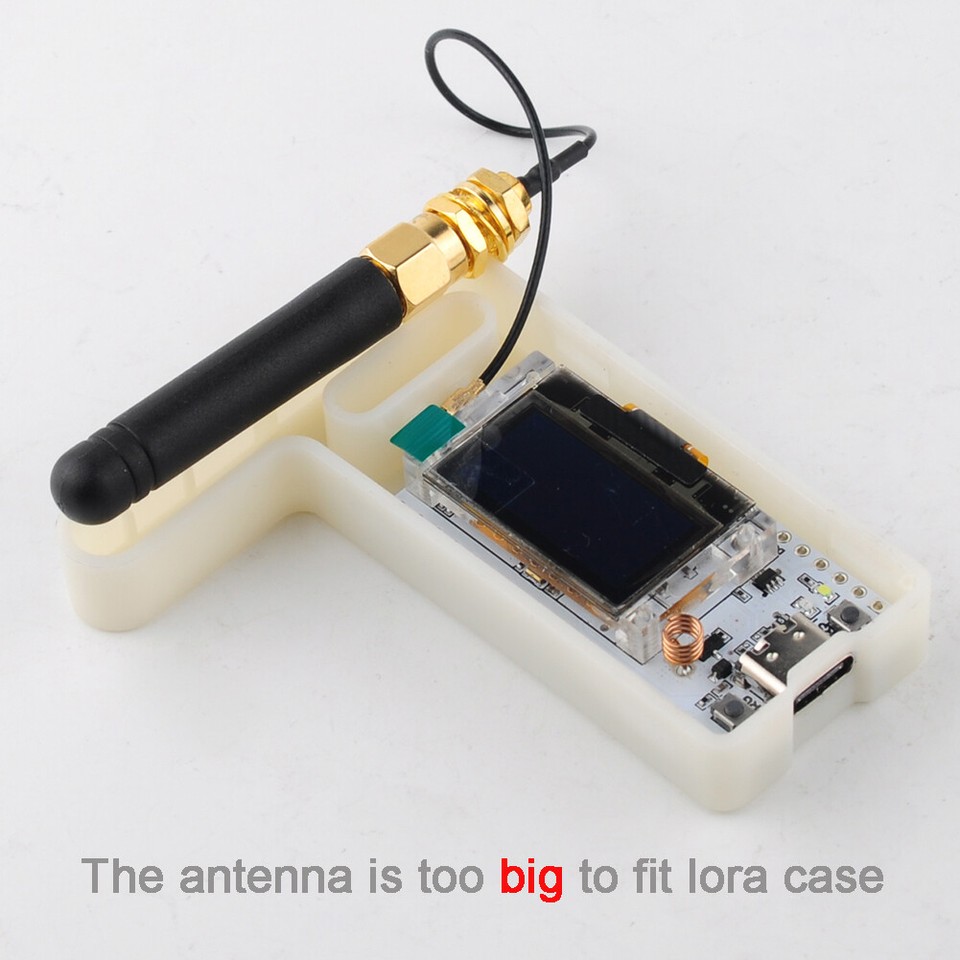 WiFi LoRa 32 V3 ESP32 OLED Board Type-C SX1262 + LoRa Case + 915 LoRa ...